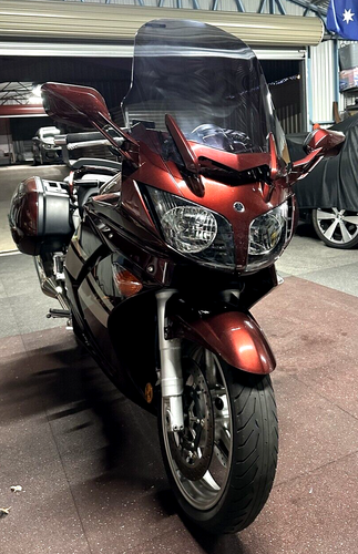 TALL TOURING SCREEN YAMAHA FJR 1300 (2006-2012) FLIP WINDSCREEN HIGH ...