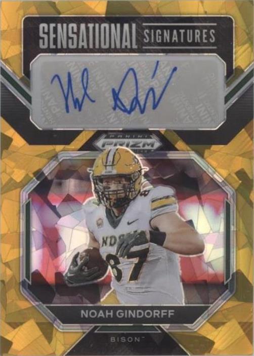 2023 Panini Prizm Draft Picks - Sensational Signatures Noah Gindorff # ...