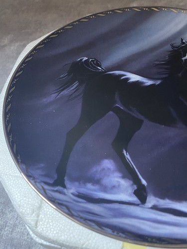 Midnight Majesty, Unbridled Mystery Collector Plate by Bradford ...
