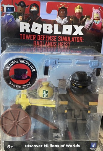 Roblox Tower Defense Simulator Badlands Heist Action Figure Jazwares ...