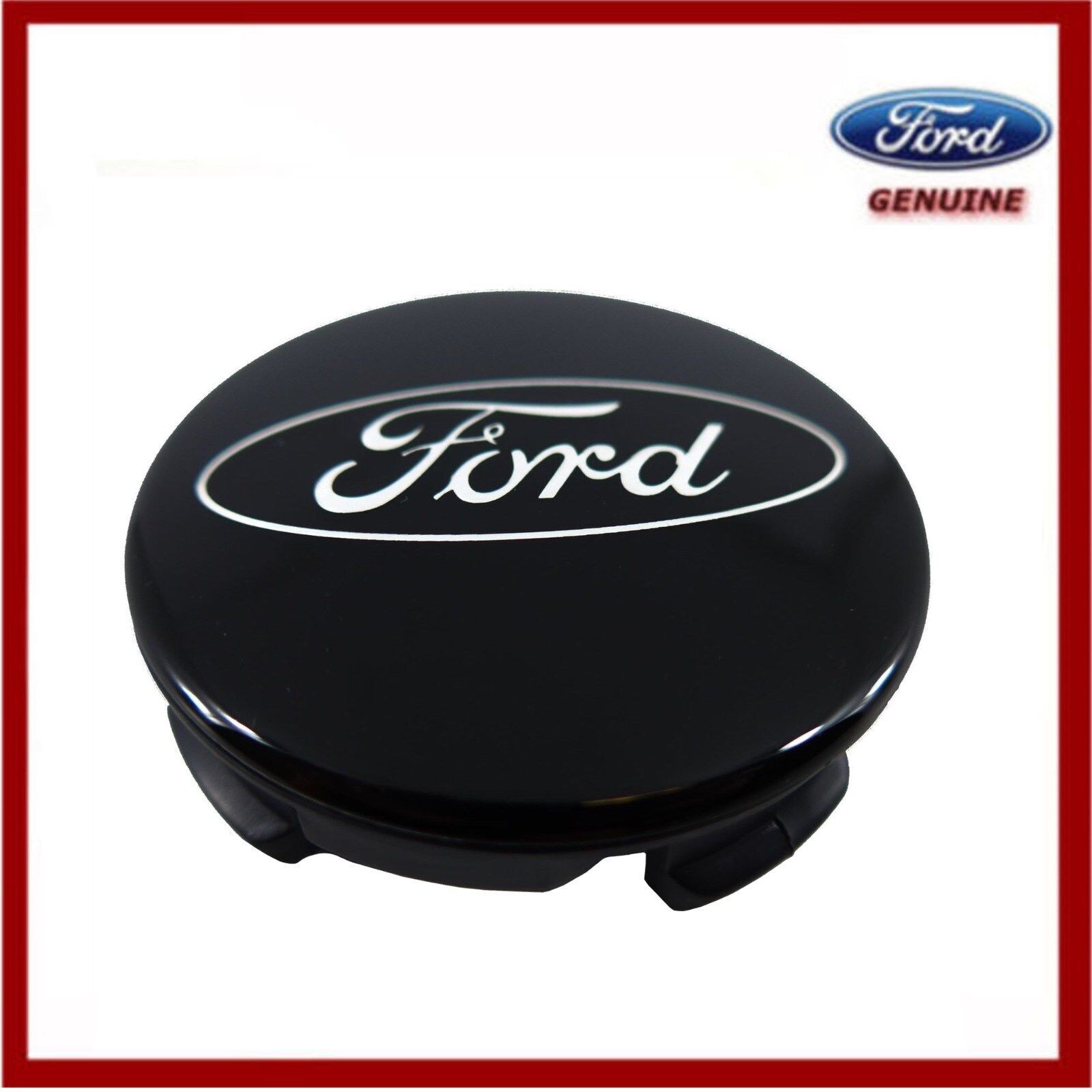 Genuine Ford Transit C-Max EcoSport etc Gloss Black Alloy Wheel Centre ...