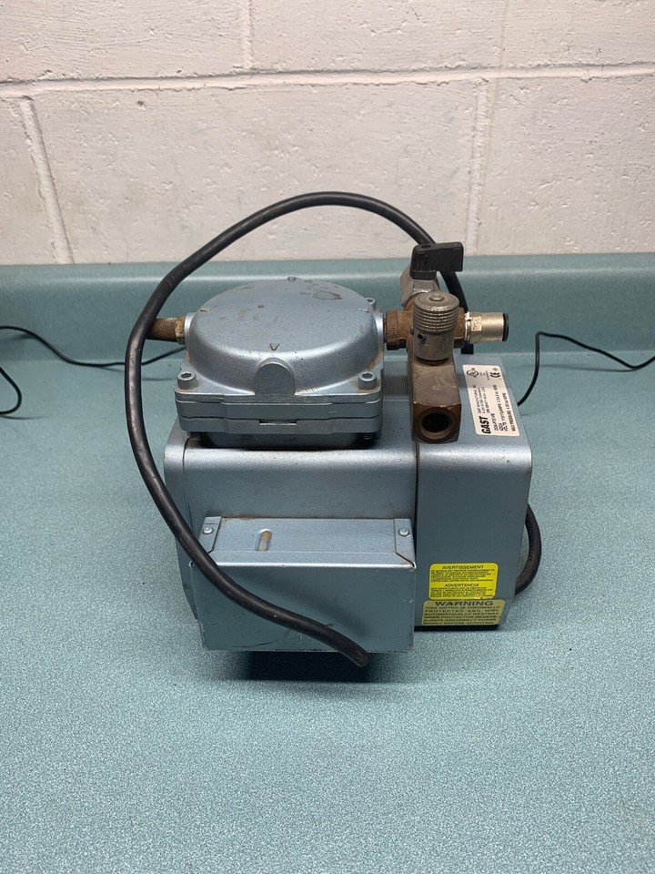 GAST diaphragm vacuum pump Model:DOA-P707-FB | eBay