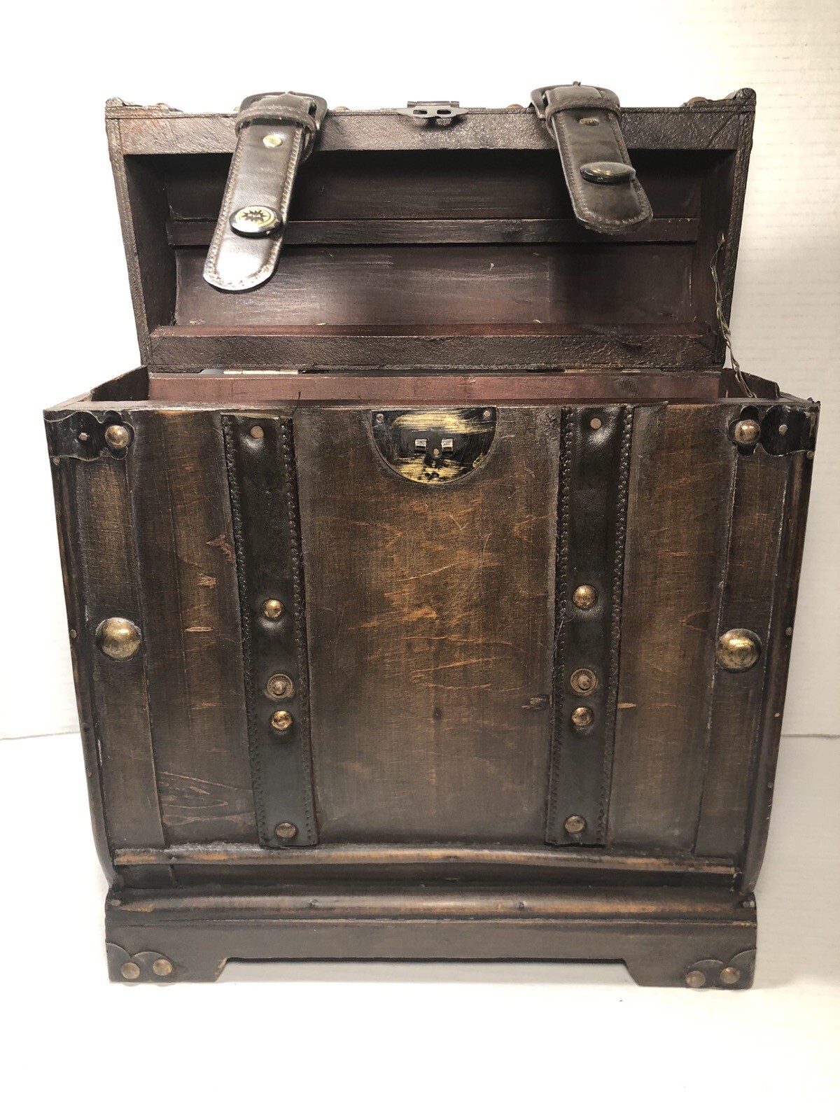 Wooden Box Shaped Like A Chest | eBay
