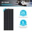 Renogy 200W 12V Flexible Mono Solar Panel RV Rooftop Camping Off-Grid ...