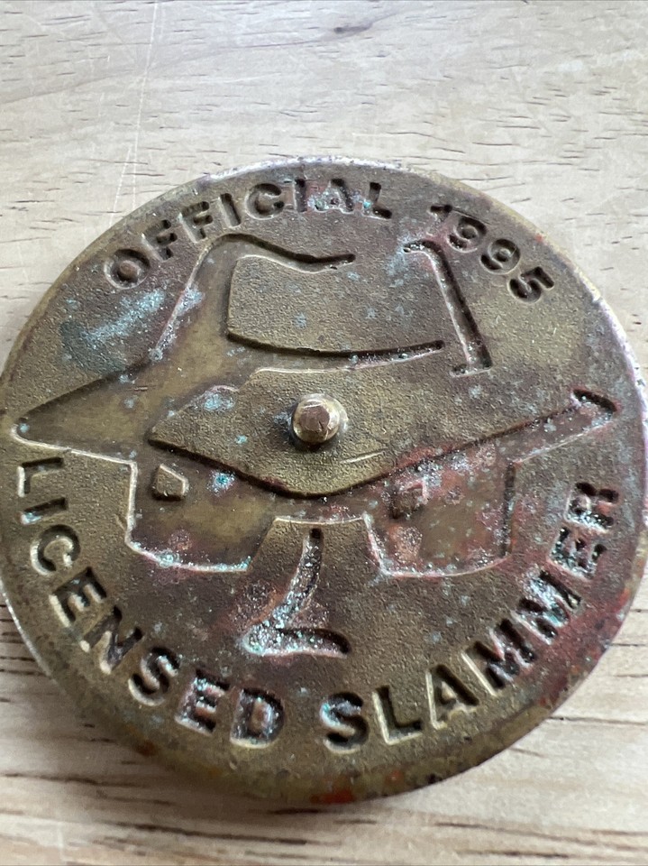 Brass Pog Slammer Official 1995 Licensed Slammer | eBay