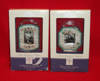 Hallmark The Family Tree Photo Ornaments | eBay