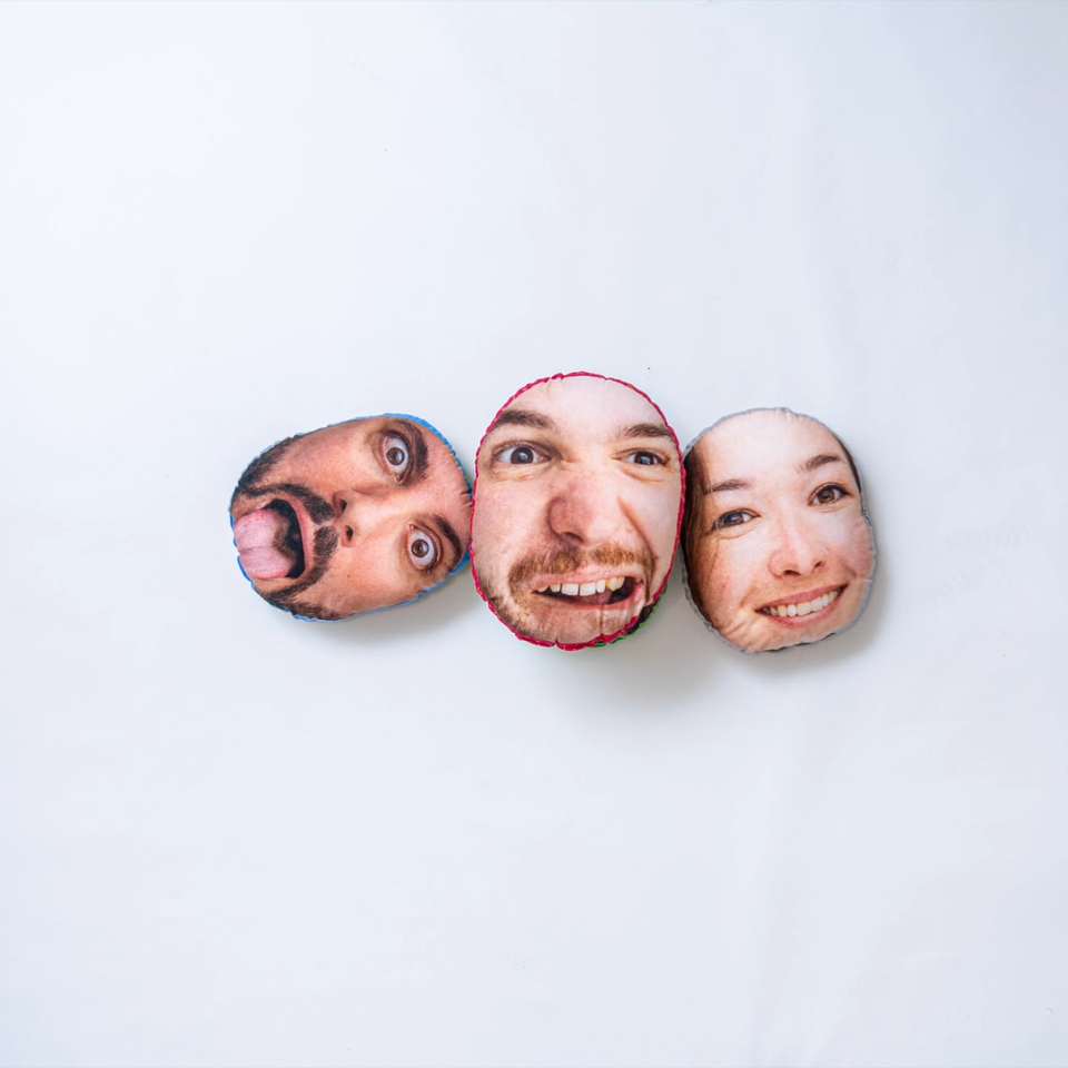 Easter Bunny - MUSH CUSH™ Custom Photo Cushion - Face cushion | eBay