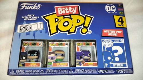 4 Figurines Funko Bitty Pop ! DC Comics - Batman - The Riddler ...