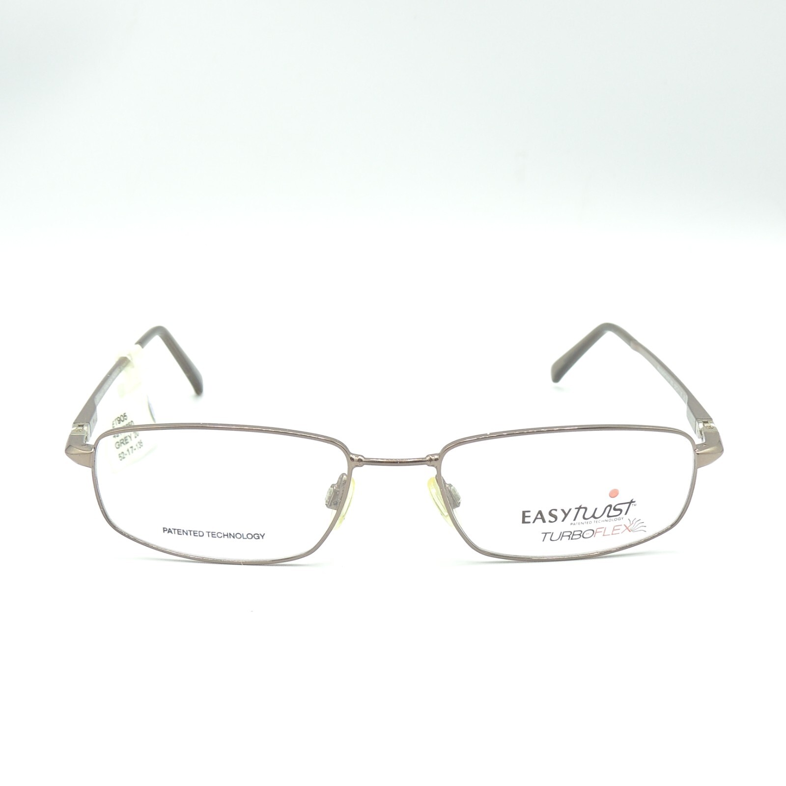 Easytwist 905 Grey 20 Turboflex 360 Hinges Eyeglass Frames 52 17 135 | eBay