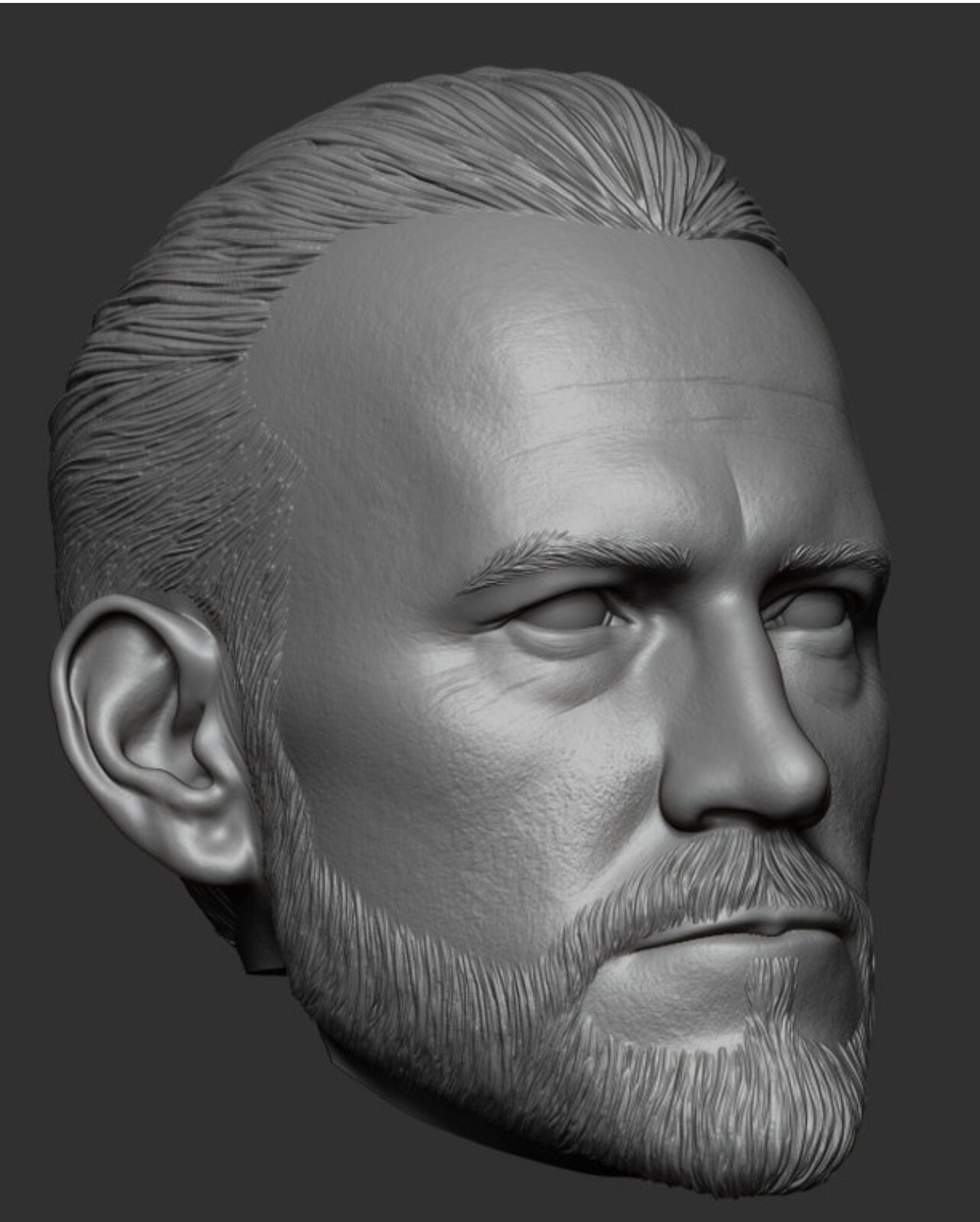 CM Punk 3D Print Head 1/6 Scale AEW WWE 🔴Unpainted🔴 | eBay