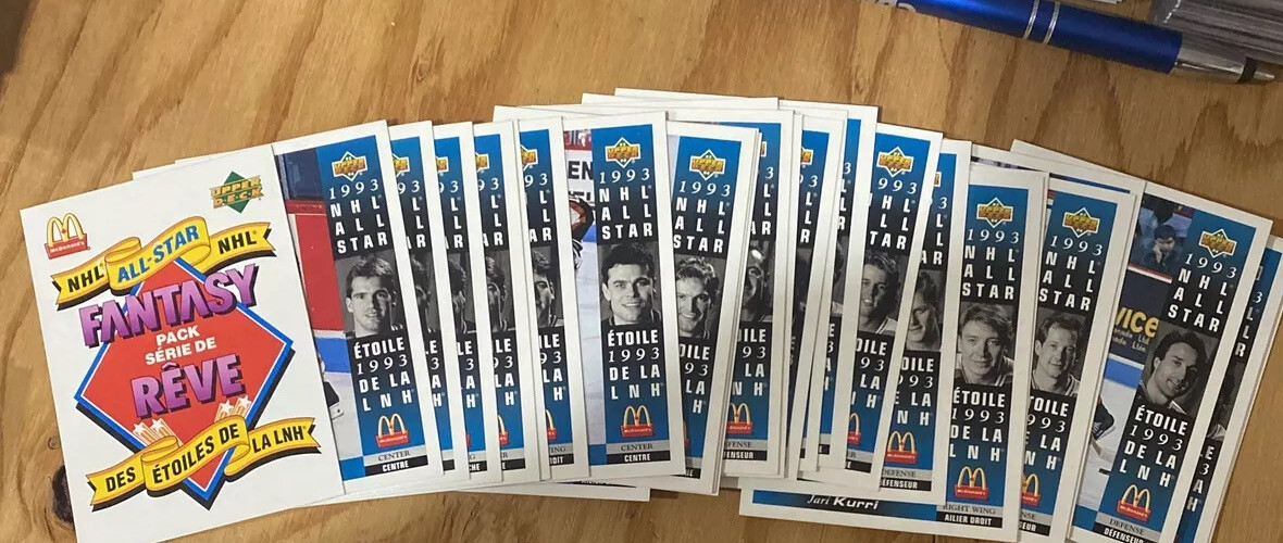 1993-94 Upper Deck McDonalds Hockey Card Base Set Complete 1993-94 Upper Deck McDonalds Hockey Card Base Set Complete