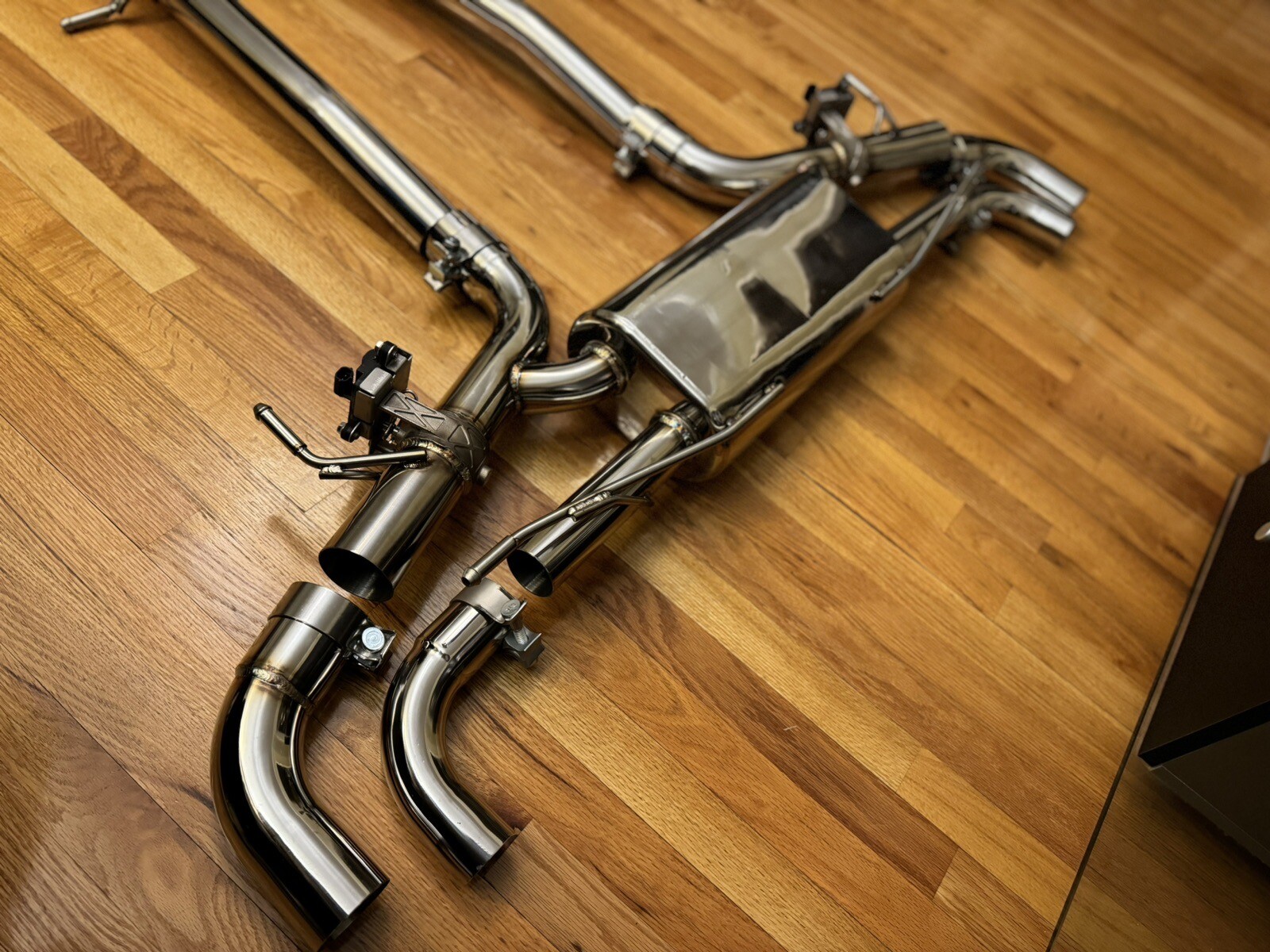 Lexus LC500 Full Stainless Steel Catback Exhaust System Electronic ...