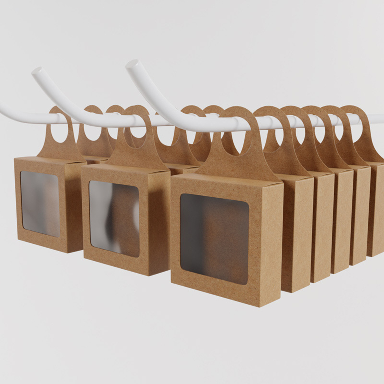 Gift Display Box Sturdy Wine Bottle Versatile Kraft Paper Boxes Ideal ...