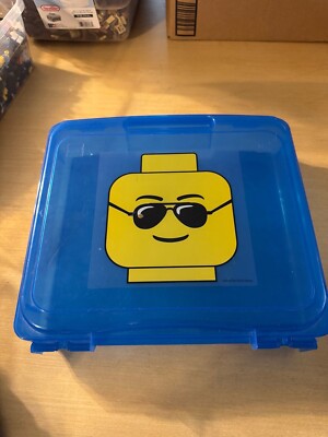 LEGO IRIS Blue Snap Case Storage Drawer - used | eBay
