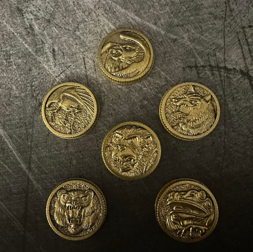 Power Rangers Ninjetti Power Coins Legacy Morpher | eBay