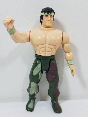 Vintage 1985 John Rambo KO Action Figure with Working Chopping Arm | eBay