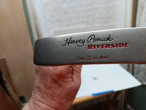 Harvey Penick 'Take Dead Aim' Riverside Model Putter LH | eBay