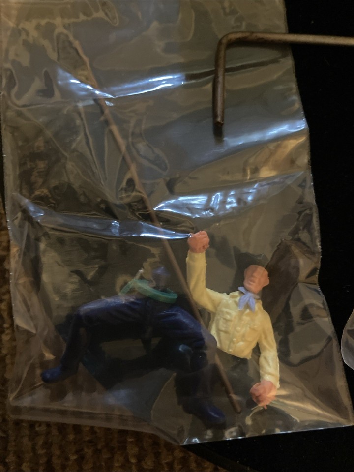 Vintage Timpo Cowboys On A Log Look 👀 | eBay UK