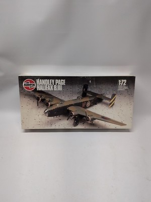 Vintage Airfix 1/72 Handley Page Halifax B.III Model Kit #06008 Factory ...