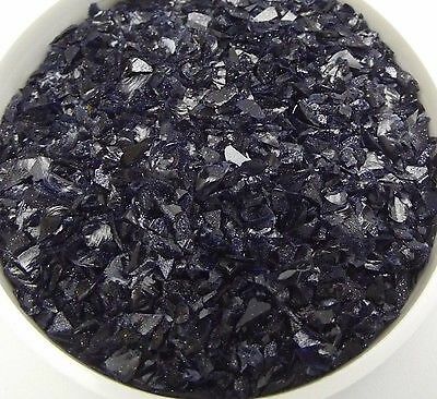 Coarse Blue Aventurine Goldstone FRIT Lampwork Fusing 1 oz SPARKLES 3 ...