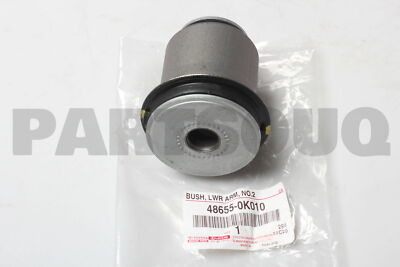 486550K010 Genuine Toyota BUSH, FRONT LOWER ARM, NO.2, RH/LH 48655 ...
