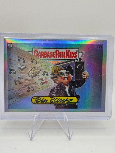2022 Garbage Pail Kids GPK Chrome 5 Tom Bunk Auto 06/50 deaf geoff ...