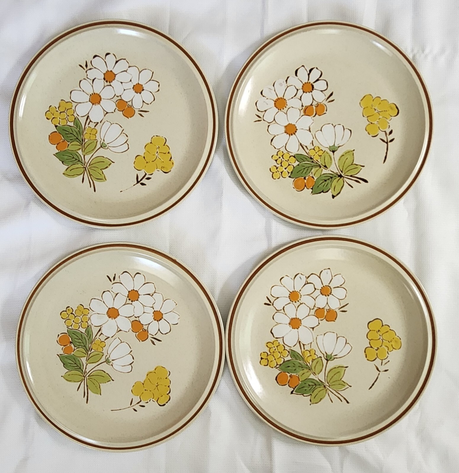 Hearthside Floral Expressions Summertime Dinner Plate 10 5/8" Stoneware ...
