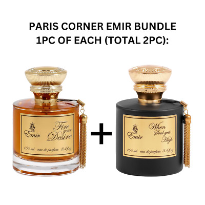 Paris Corner Emir Fire Your Desire + When Soul Gets High Bundle (2pc ...