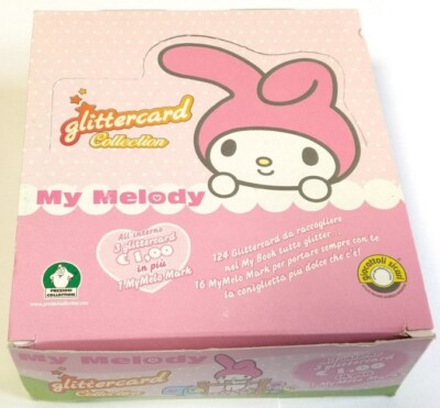 Onegai My Melody Glitter Cards Box 24 Packs Preziosi Collection | eBay