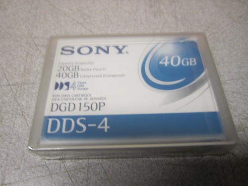 1 SONY DDS-4 Data Tape Cartridge 20GB/40GB DGD150P | eBay
