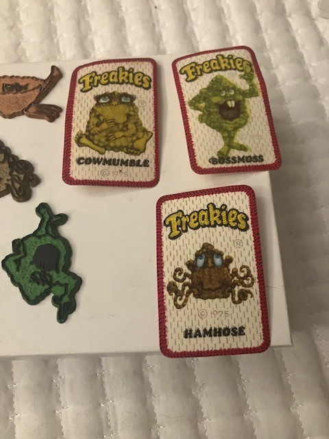 7 Vintage FREAKIES Cereal Plastic Refrigerator Magnet 1970's Plus 3 ...