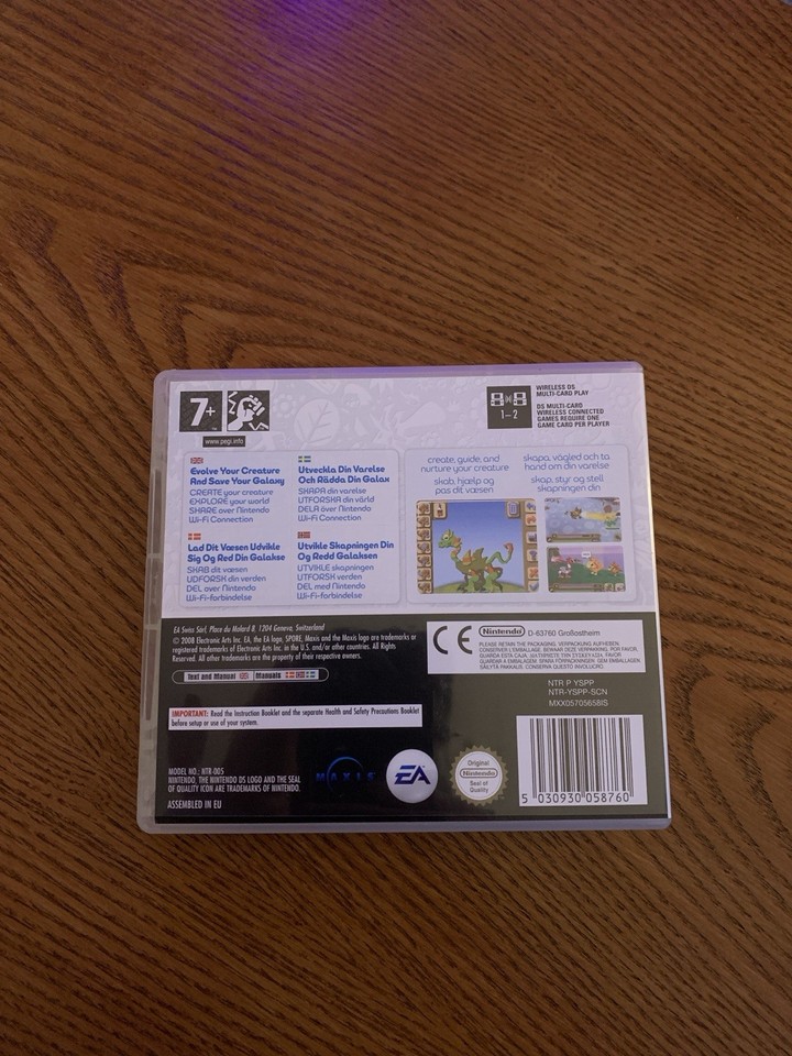 Spore Creatures Nintendo DS Game | eBay UK