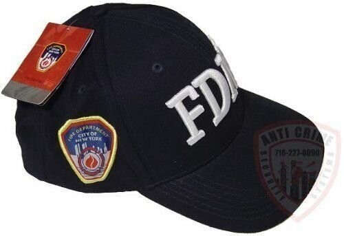 FDNY Baseball Cap Hat Officially Licensed by The New York City Fire ...