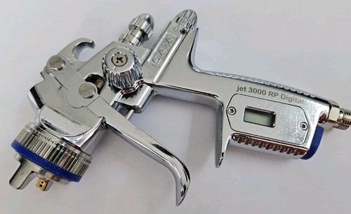 Sata satajet 3000 b spray gun 1.2 RP Digital + brand new spraygun cup ...