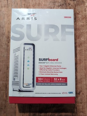 ARRIS (SB8200) - Cable Modem - Fast DOCSIS 3.1 32x8 Gigabit Cable Modem ...
