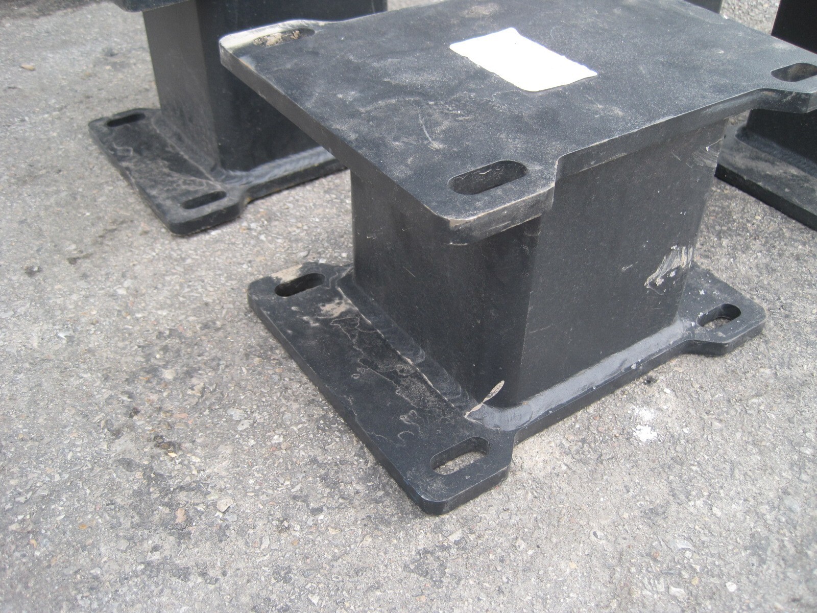 4 Large Vibratory Plate Compactor Rubber Isolator Shock Mount Black 8 ...