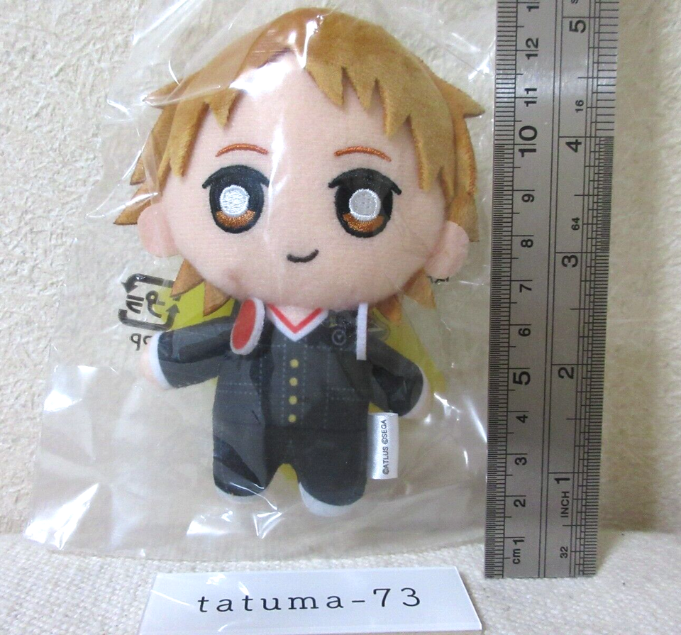 Persona 4 The Golden P4G Yosuke Hanamura Plush Doll Mascot Chain Japan ...