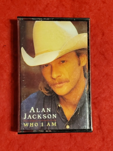 VTG "ALAN JACKSON" Who I Am * Cassette Tape - Perfect Performer W ...