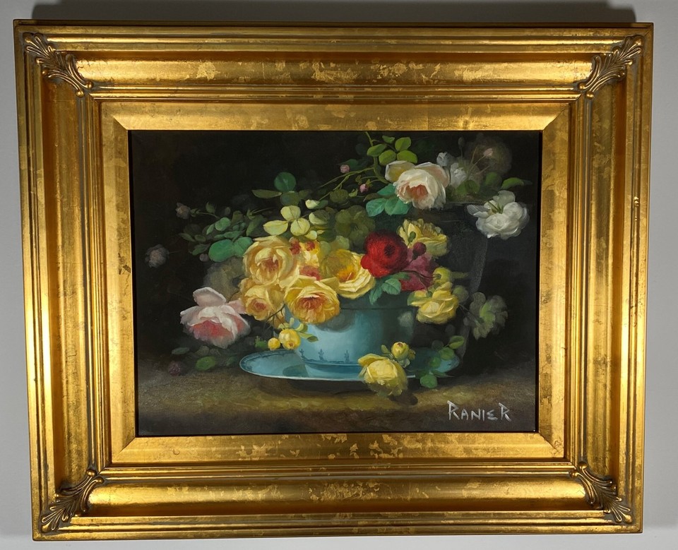 High quality ornate, 12x16, modern, wood gold frame for painting, photo ...