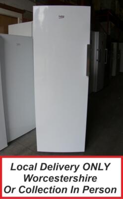 Beko FFP4671W White Tall Freezer Frost Free (Suitable for Garages ...