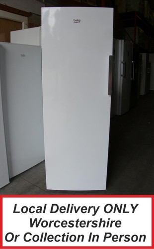 Beko FFP4671W White Tall Freezer Frost Free (Suitable for Garages ...