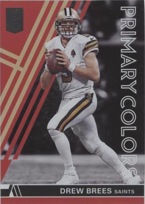 2018 Donruss Elite - Primary Colors Drew Brees #PC15 Red /99 for sale ...