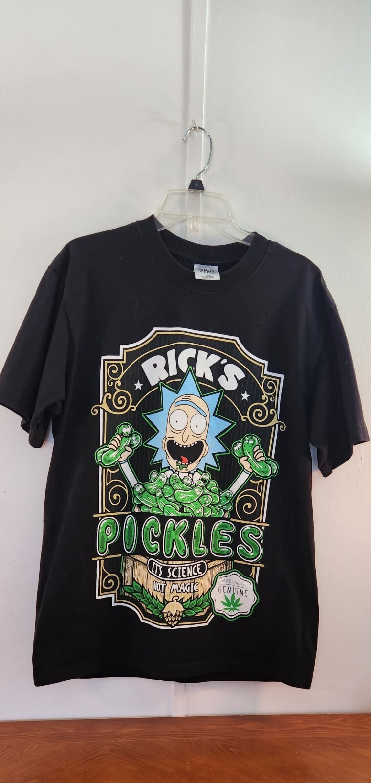 Rick Pickle Graphic T Shirt Mens Large Cartoon Adult . | eBay