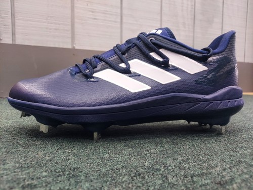 adidas Afterburn 8 Size 12.0 - Baseball Cleat - Navy/White/Silver | eBay