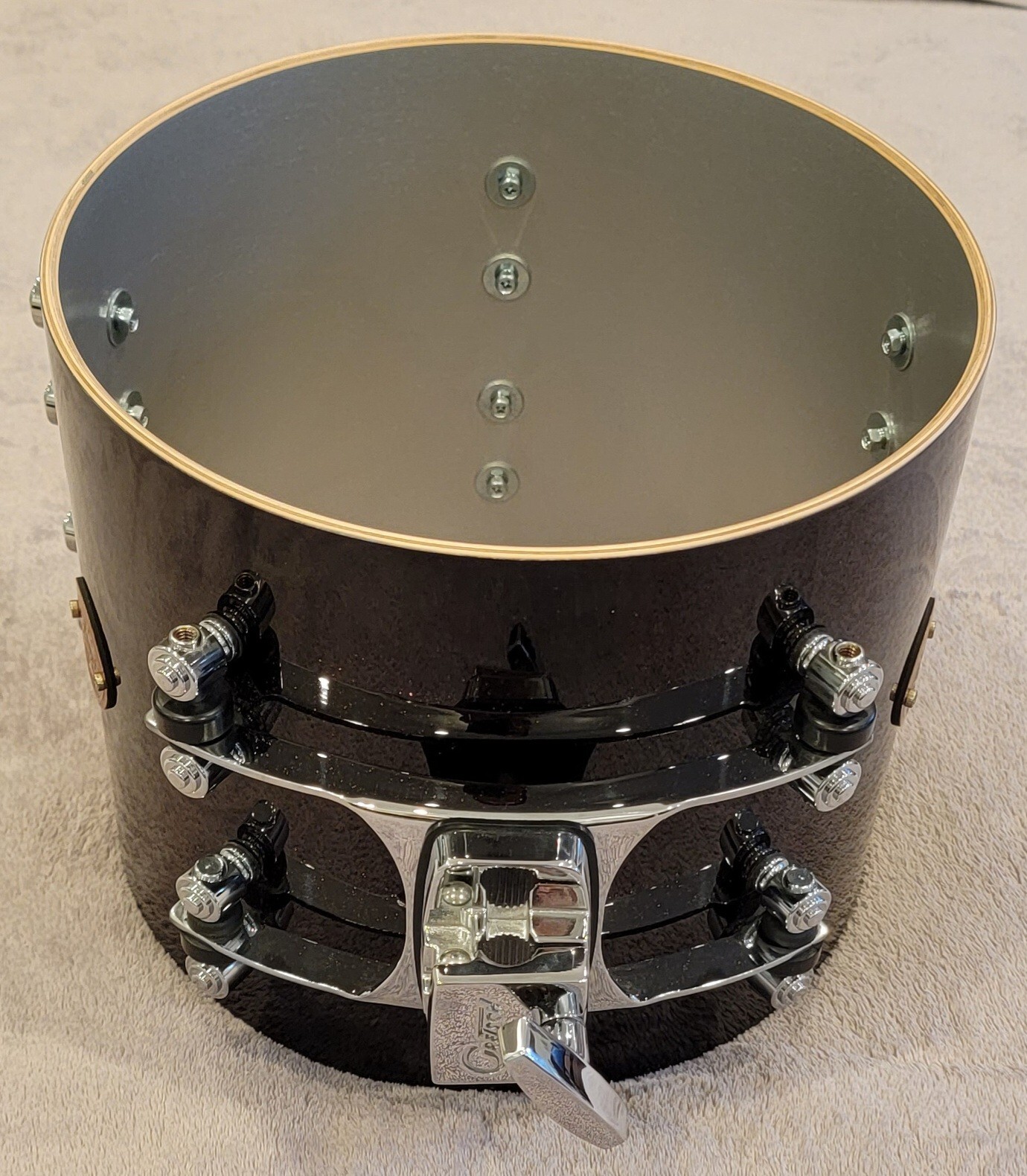 Gretsch New Classic Maple 5 Piece Shell Pack - Black Sparkle - Mint | eBay