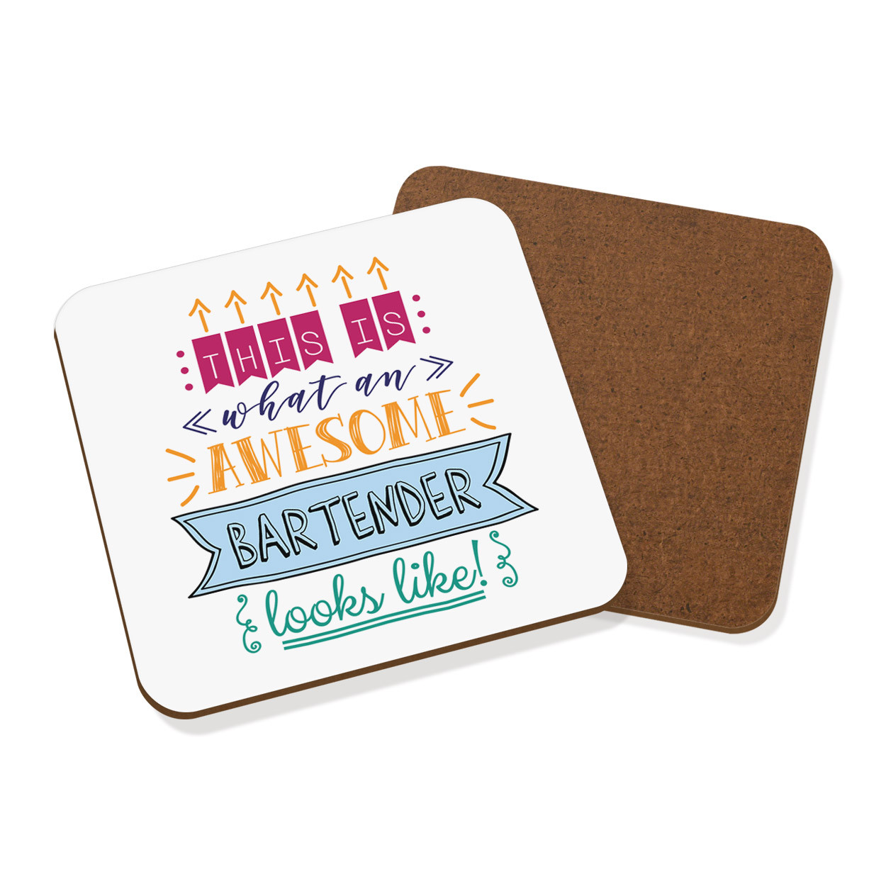 This Is What an Awesome Barkeeper Sieht aus Wie Untersetzer Getränke ...