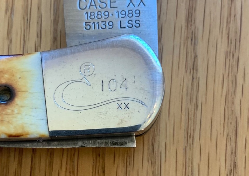 1989 CASE STAG CENTENNIAL LOCK BACK KNIFE NEVER USED #51139 L SS D9 | eBay