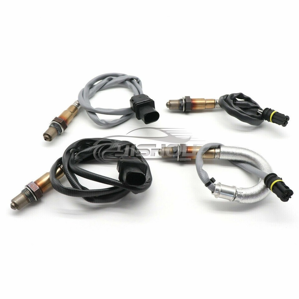 4PCS Up+Downstream Oxygen Sensor For BMW E82 E90 E91 128i 328i 328i ...
