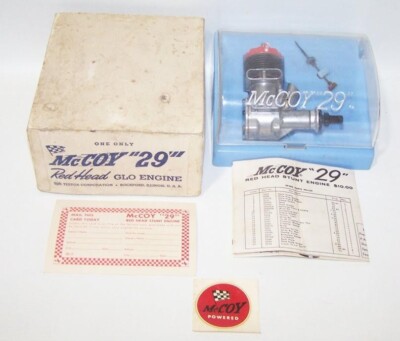 New in Box 1961 McCoy .29 Nitro C/L-F/F Model Airplane Engine | eBay
