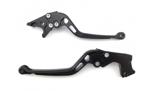 Full Black Long CNC Brake Clutch Levers Pair HONDA XL750 Transalp 750 ...